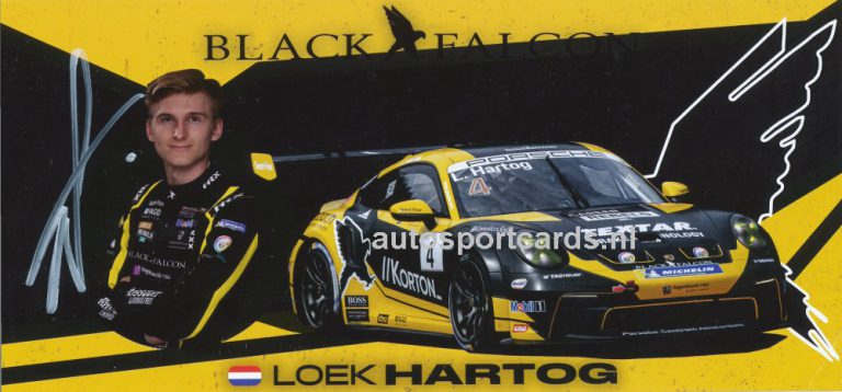 Loek Hartog – Autosport cards